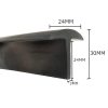 Black Rubber T-Shape Trim Seal - edgetrims.co.uk
