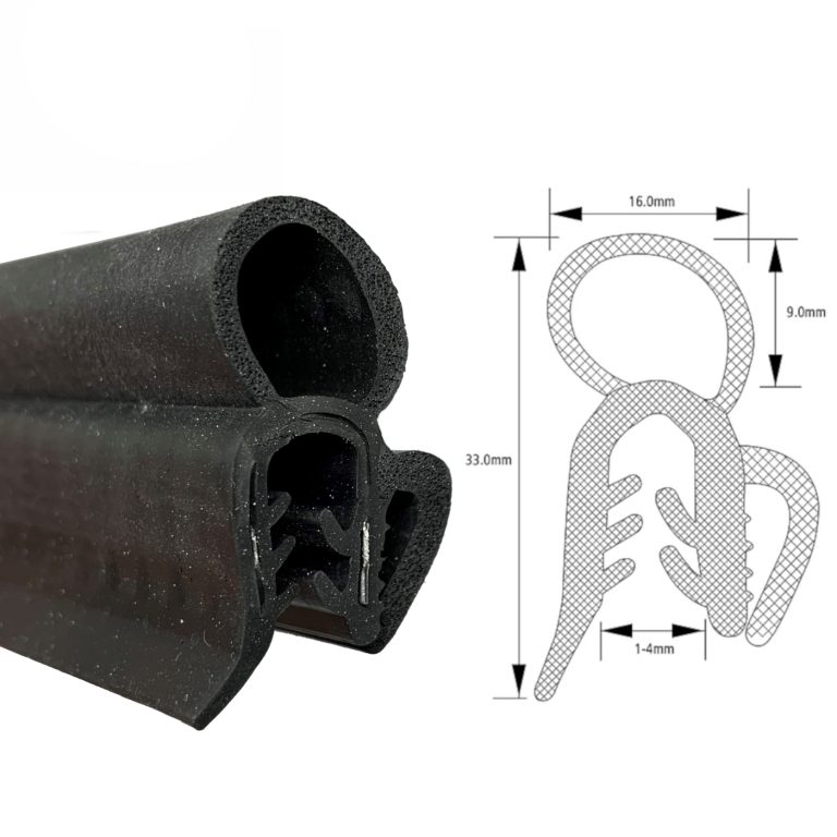 Large Rubber Boot Type Seal - edgetrims.co.uk